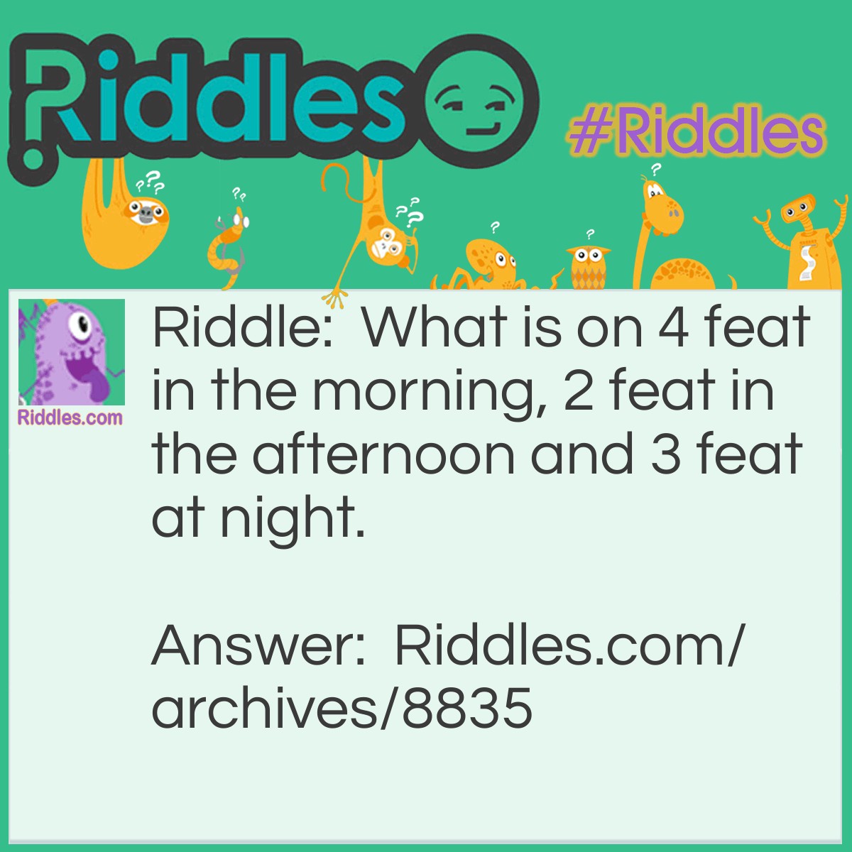 Morning, Afternoon, Night | Riddles.com