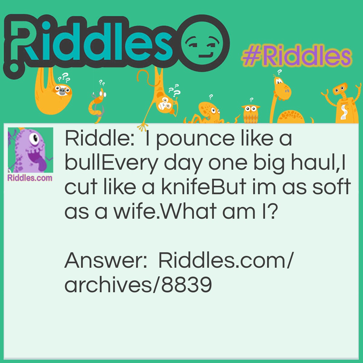 Sharp But Soft - Riddles.com