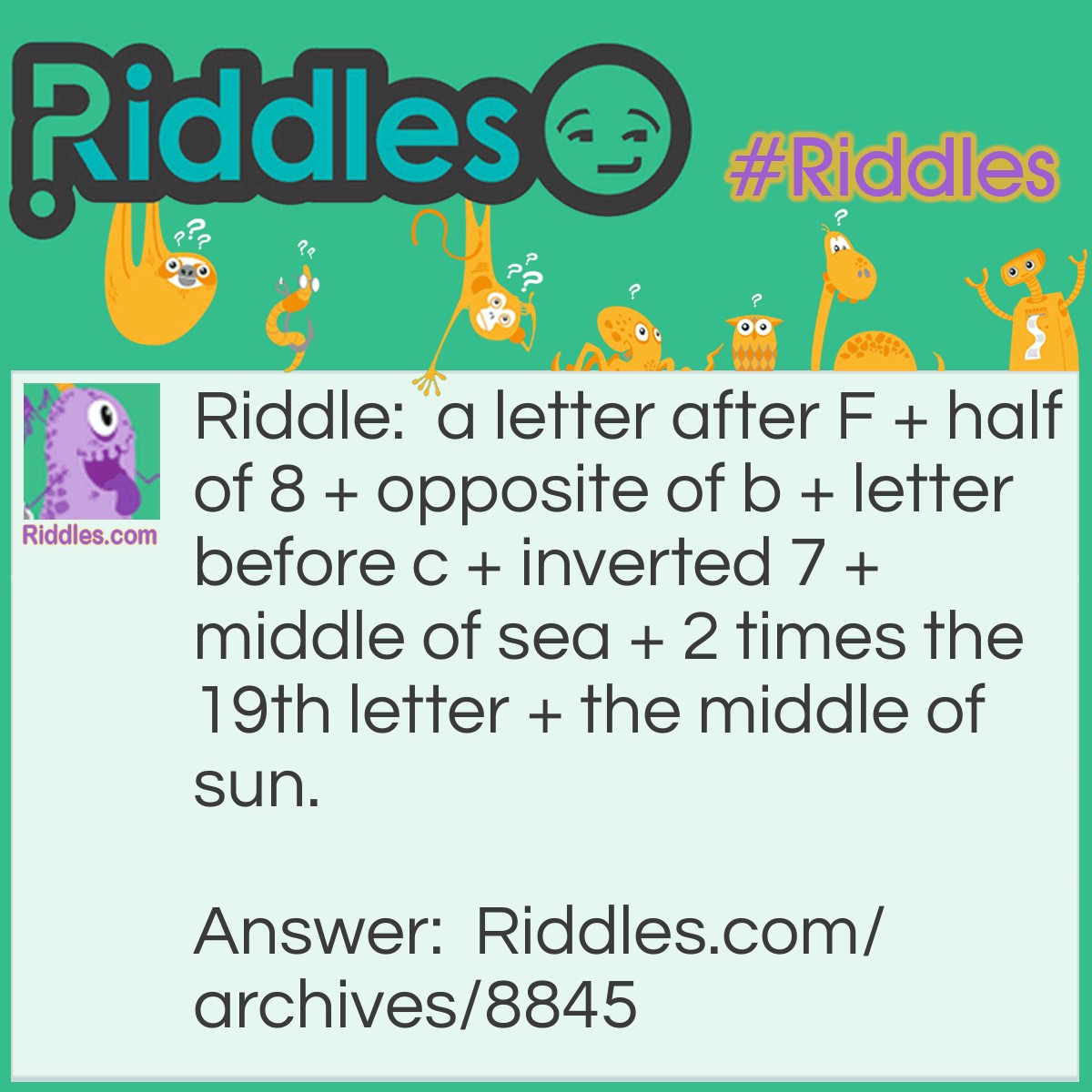 Secret Message : Work It Out - Riddles.com