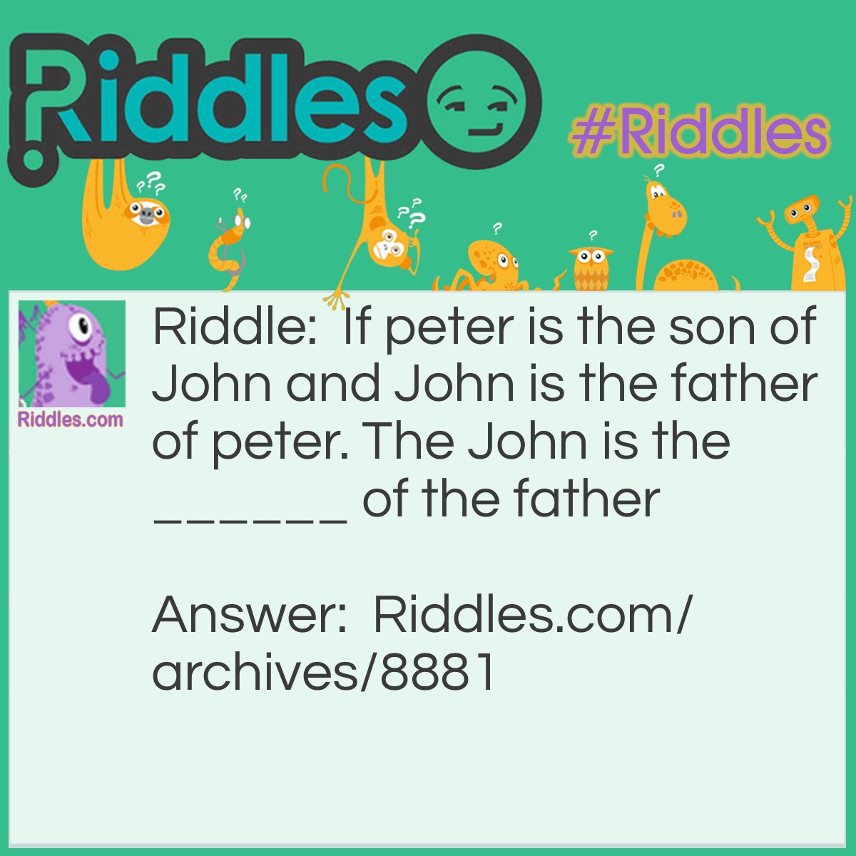 What Is John? | Riddles.com