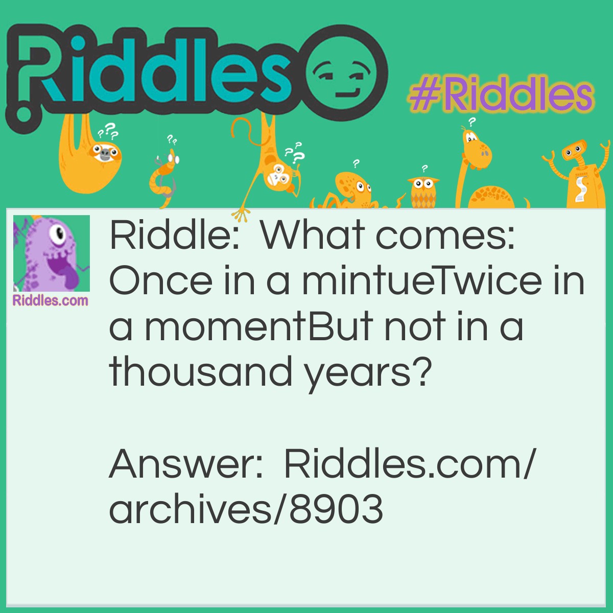 Lifetime | Riddles.com