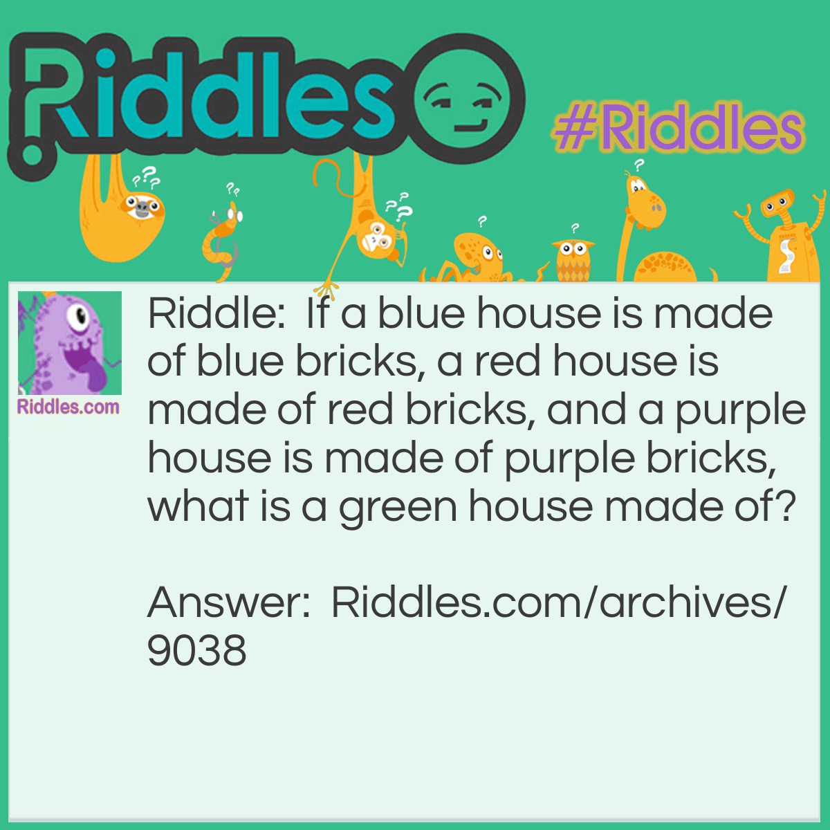 Colorful Houses | Riddles.com