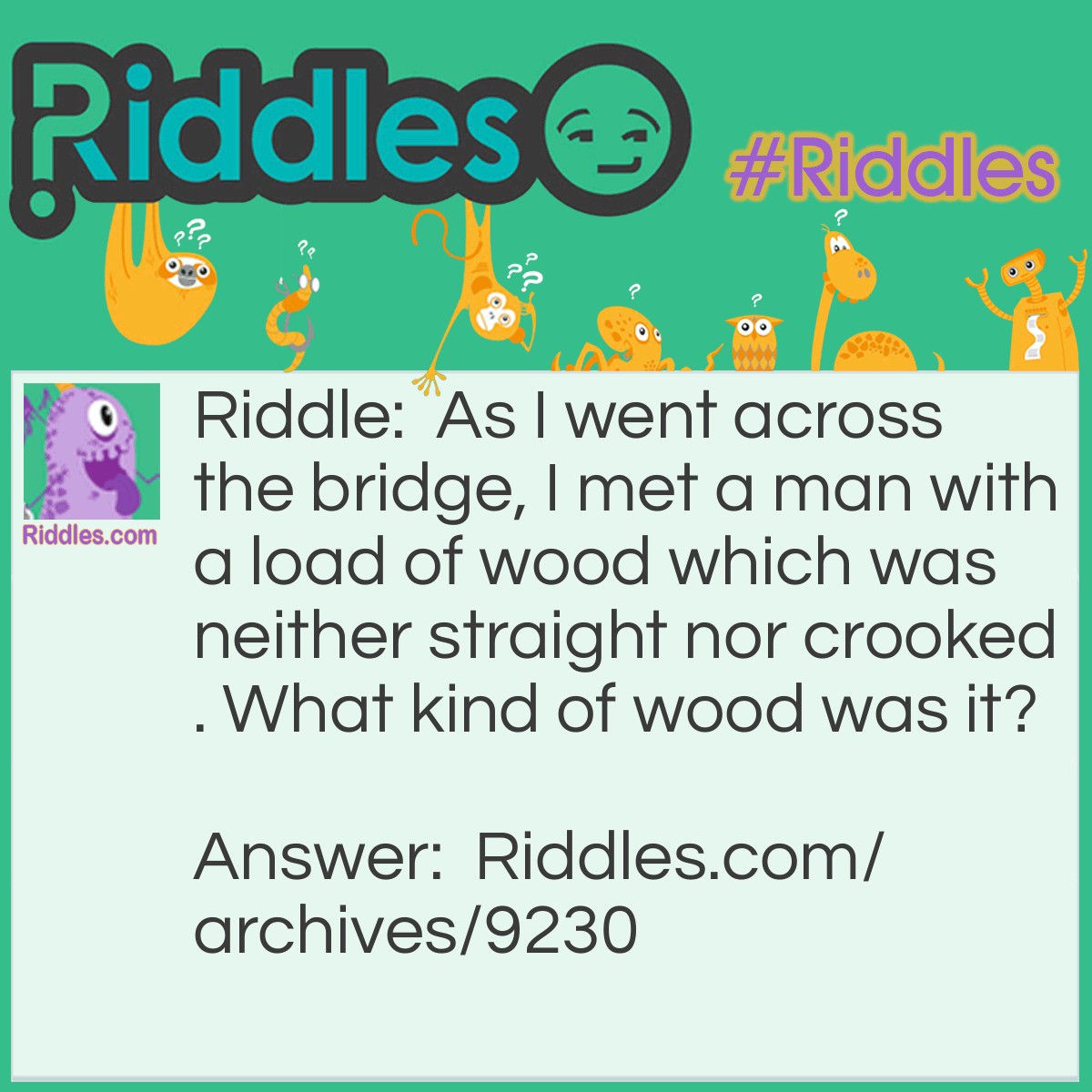 Wood - Riddles.com