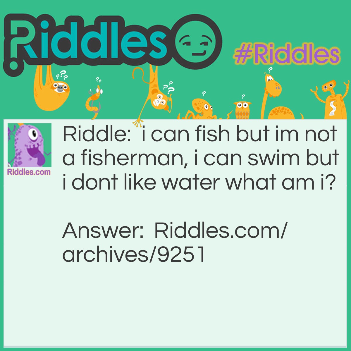 Fishing - Riddles.com