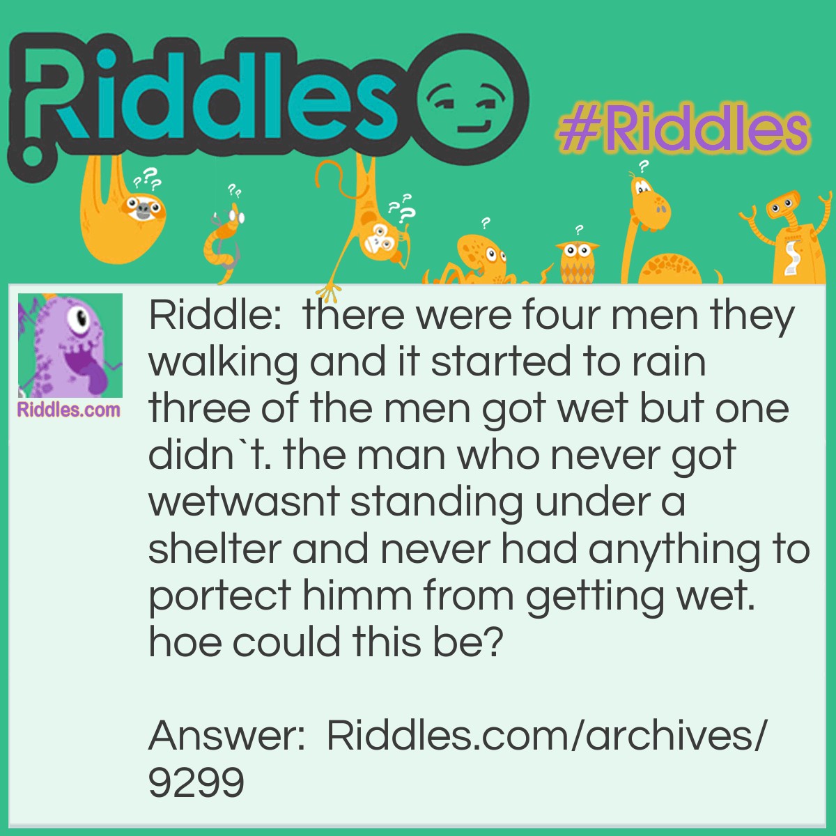 The Four Men - Riddles.com