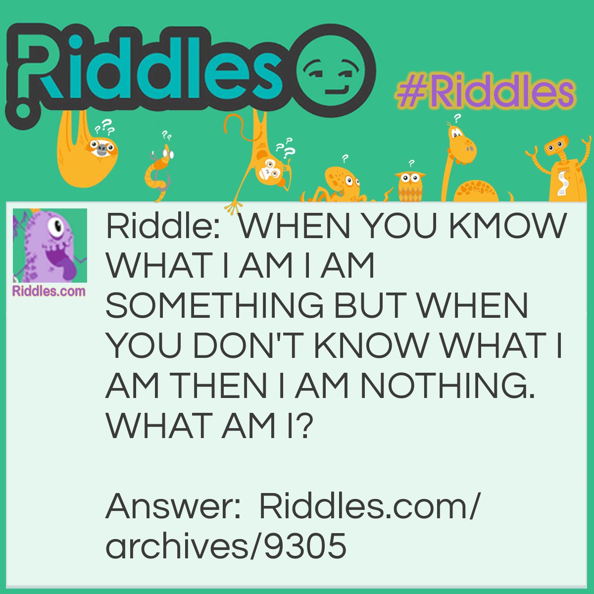 WHAT AM I - Riddles.com