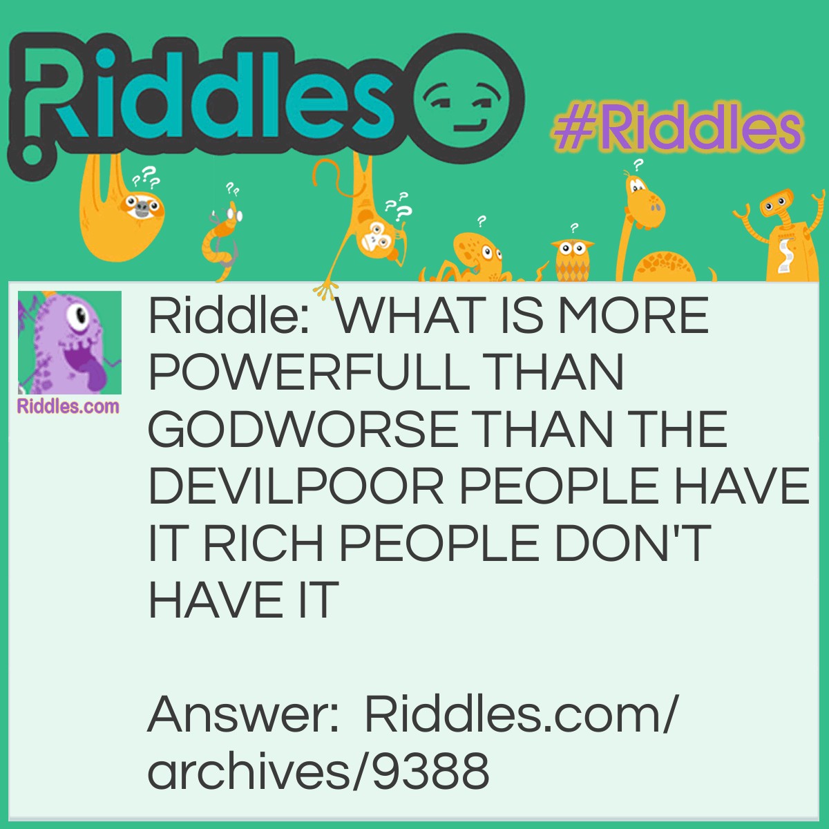 What Is Riddles