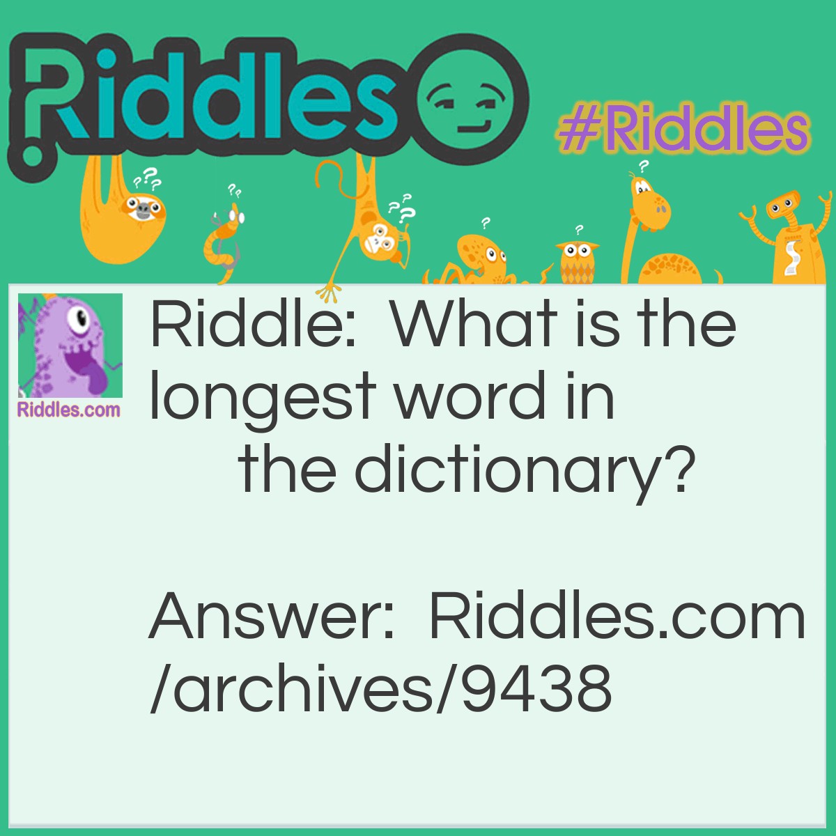 Longest Word | Riddles.com