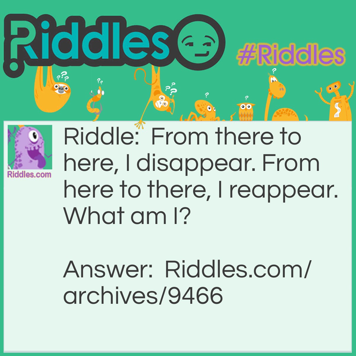 Disappearing Act | Riddles.com