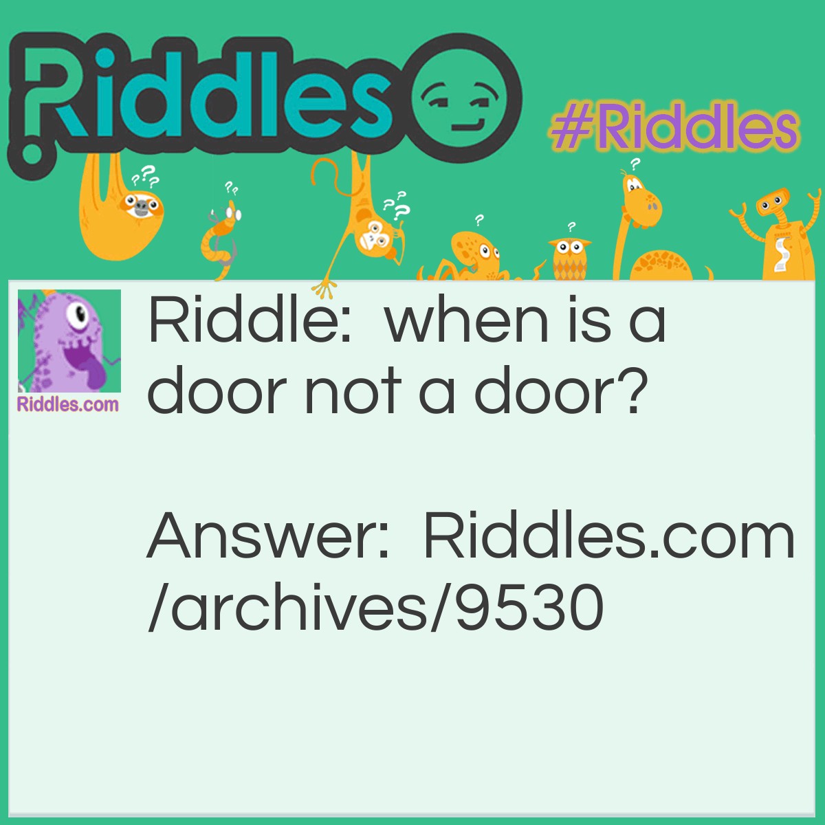 The Door - Riddles.com