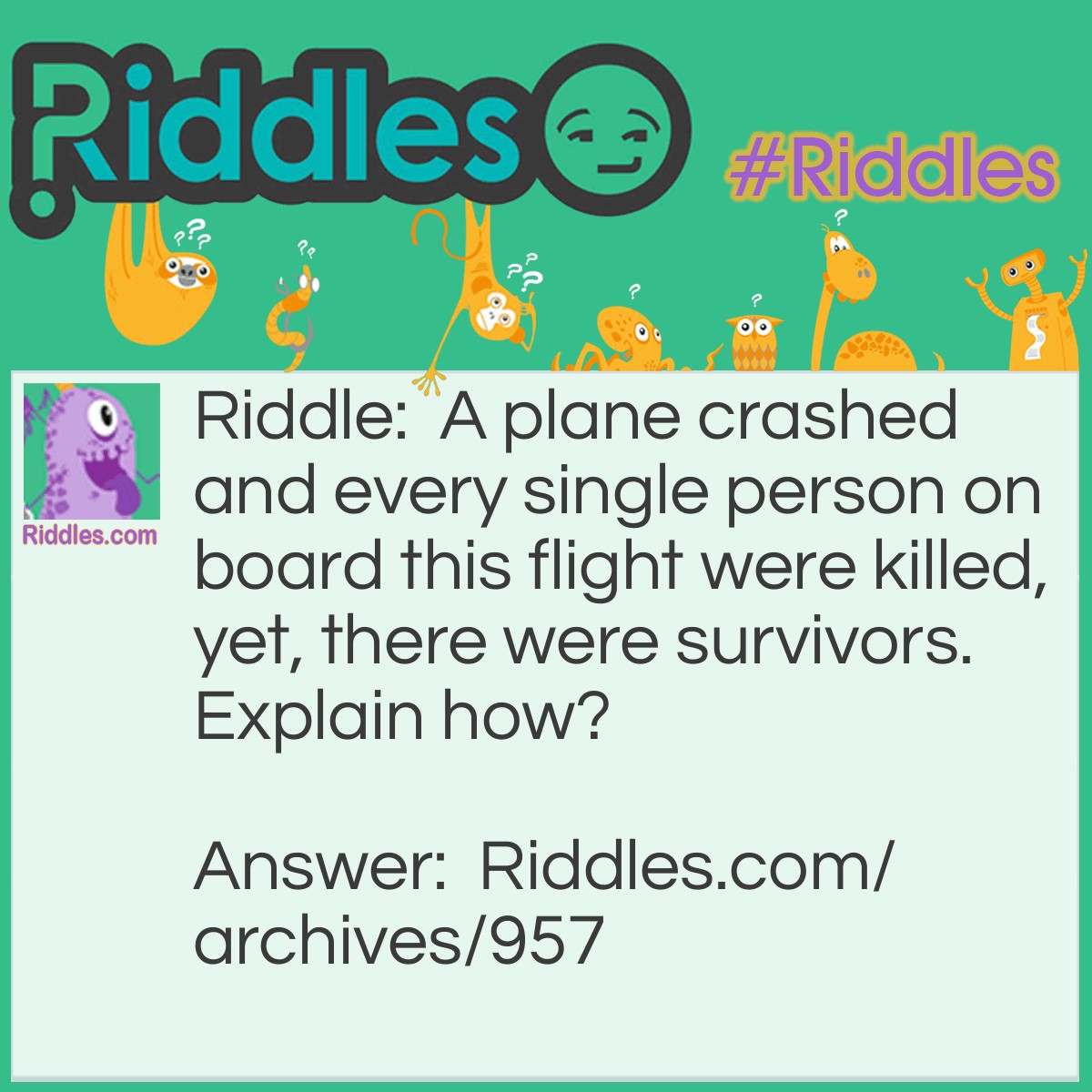 Plane Crash - Riddles.com