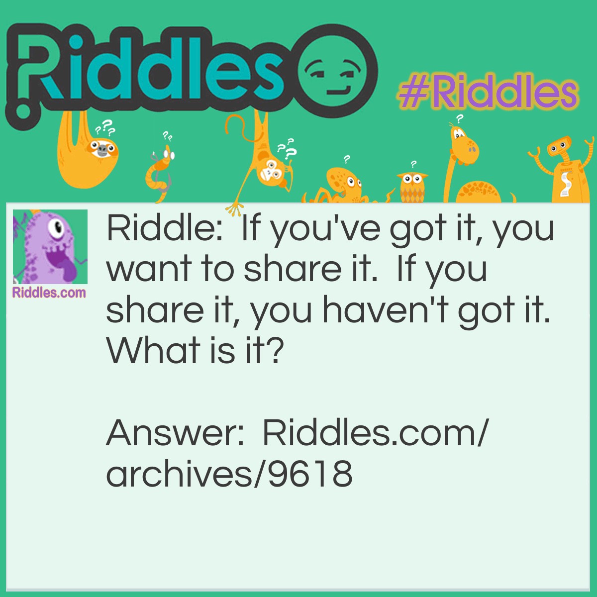 It - Riddles.com