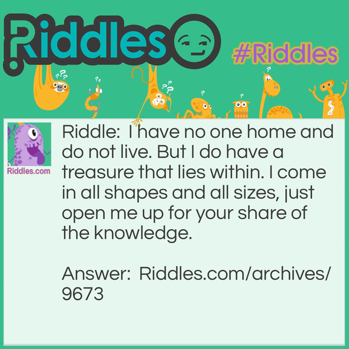 A Hidden Treasure - Riddles.com