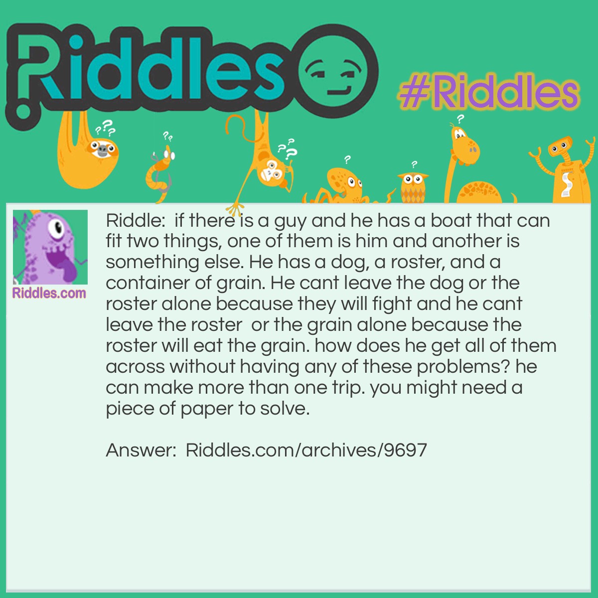 Get Across The River | Riddles.com