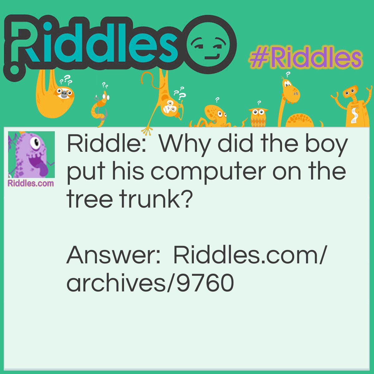 Computer - Riddles.com