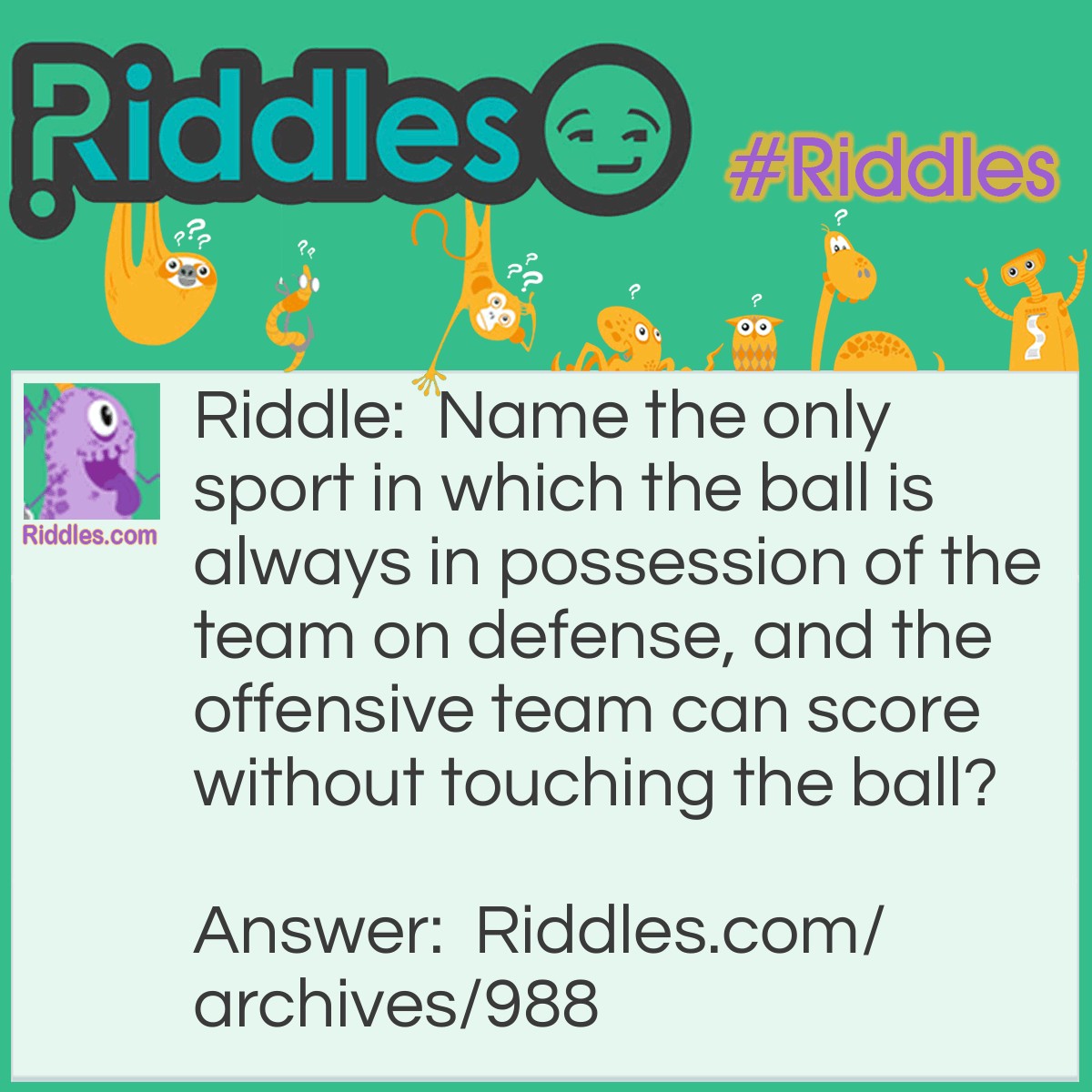 Defense's Ball - Riddles.com