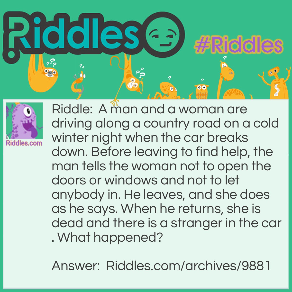 What Happened In The Car? - Riddles.com