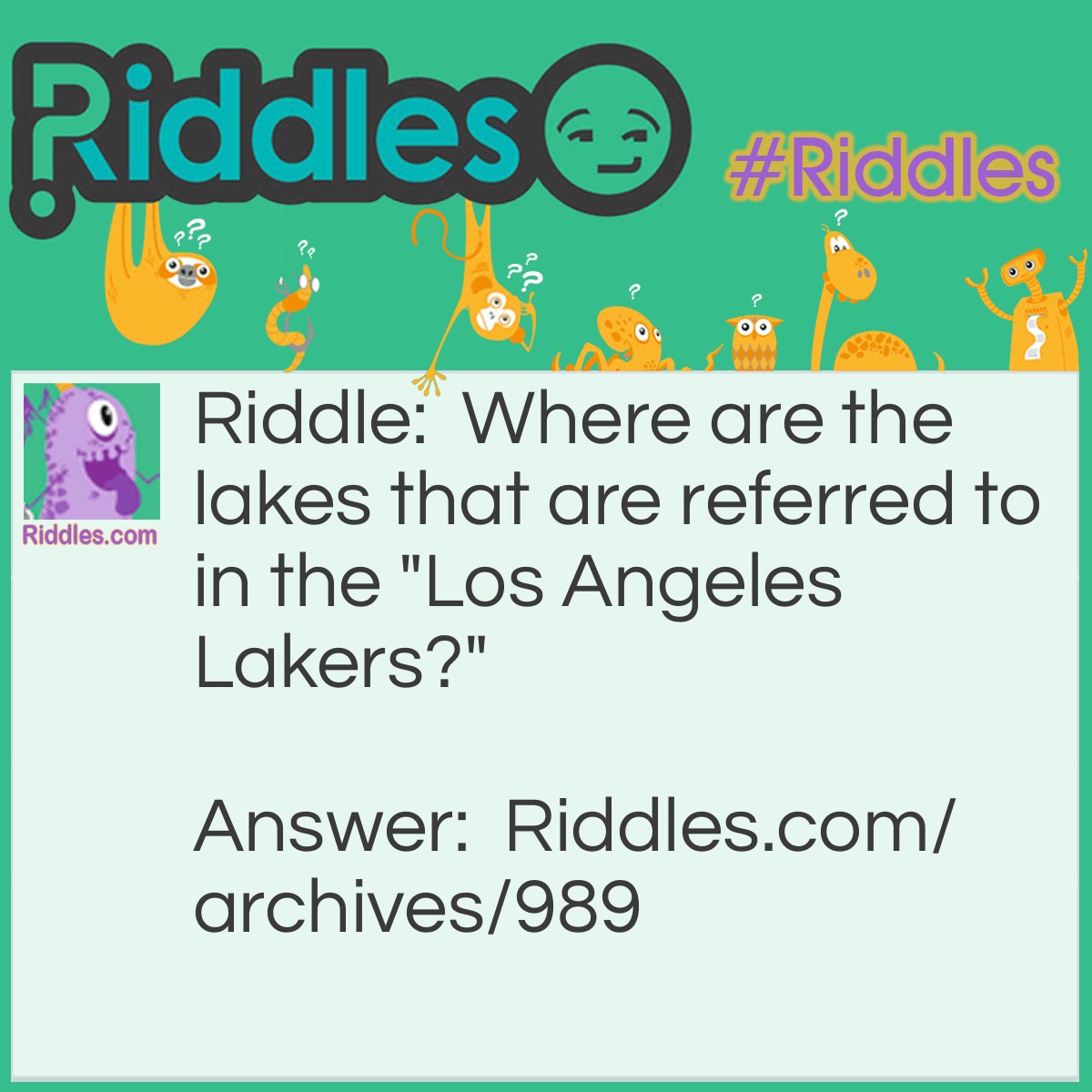 LA Lakers - Riddles.com