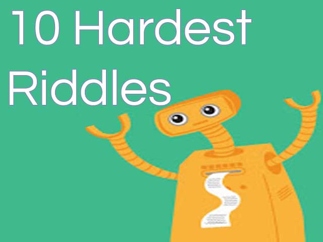 10 Hardest Riddles Riddles