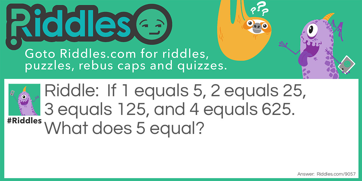 1 2 3 4 5 Riddle And Answer Riddles